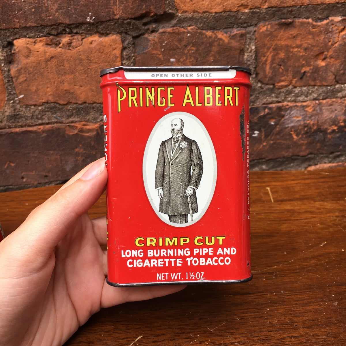 Prince Albert Tin Can Value