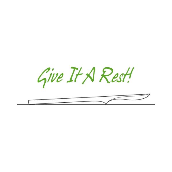 Bamboo Spatula with Rest